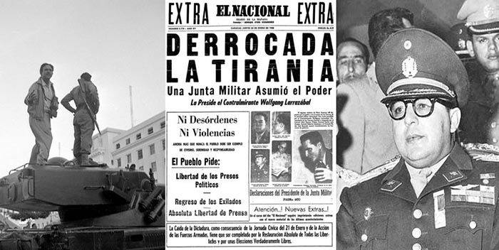 El Derrocamiento del Régimen de Pérez Jiménez - Diario Católico