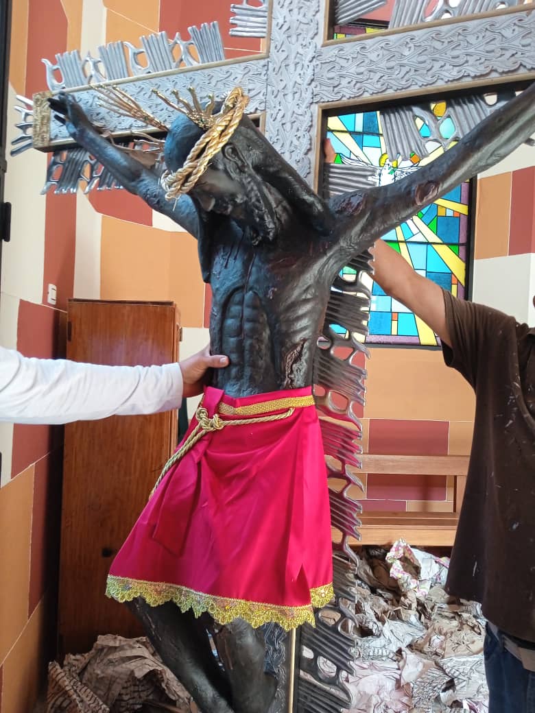Réplica original, Cristo de los Milagros, Buga